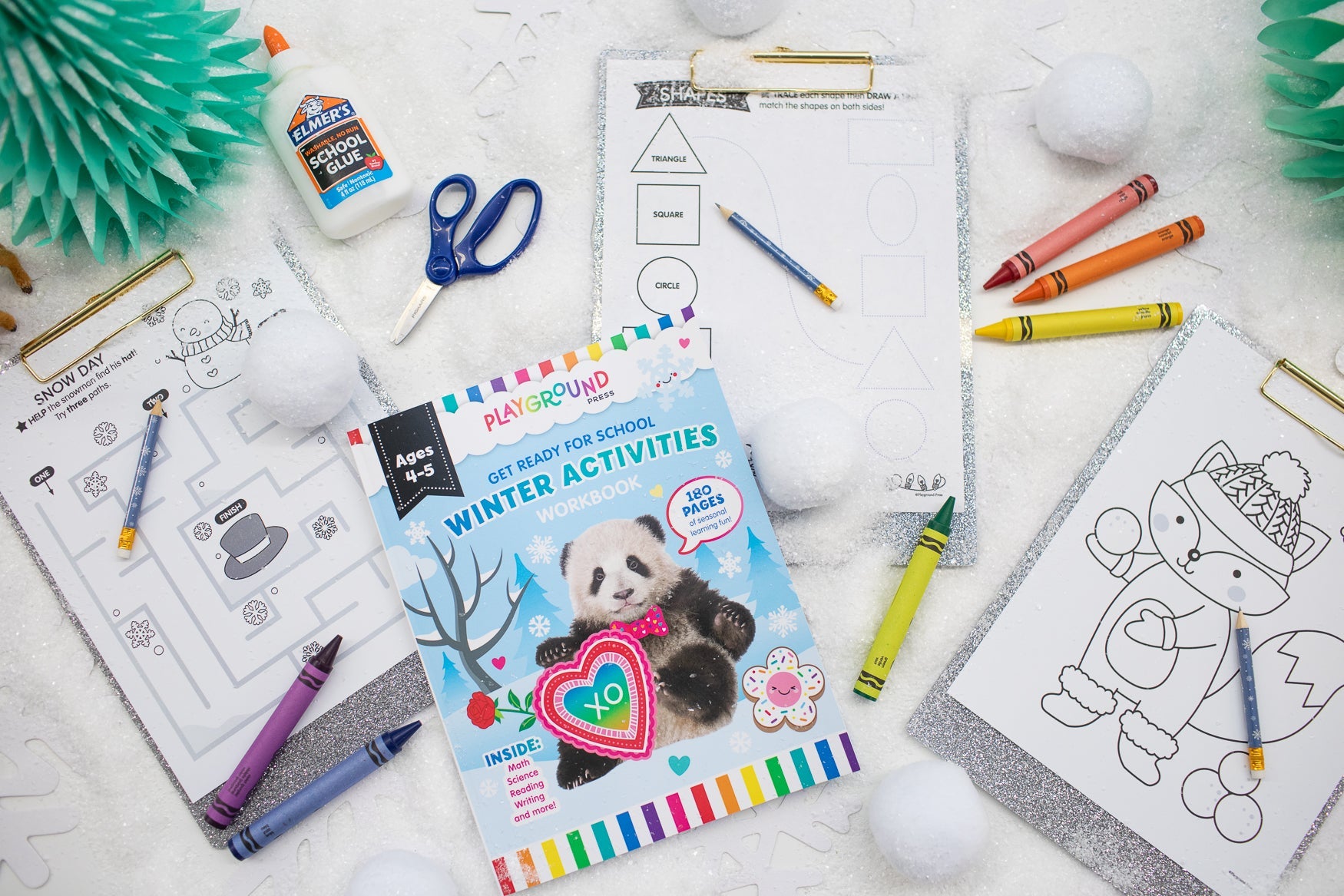 January No Prep Printables & Activities - Playground Press