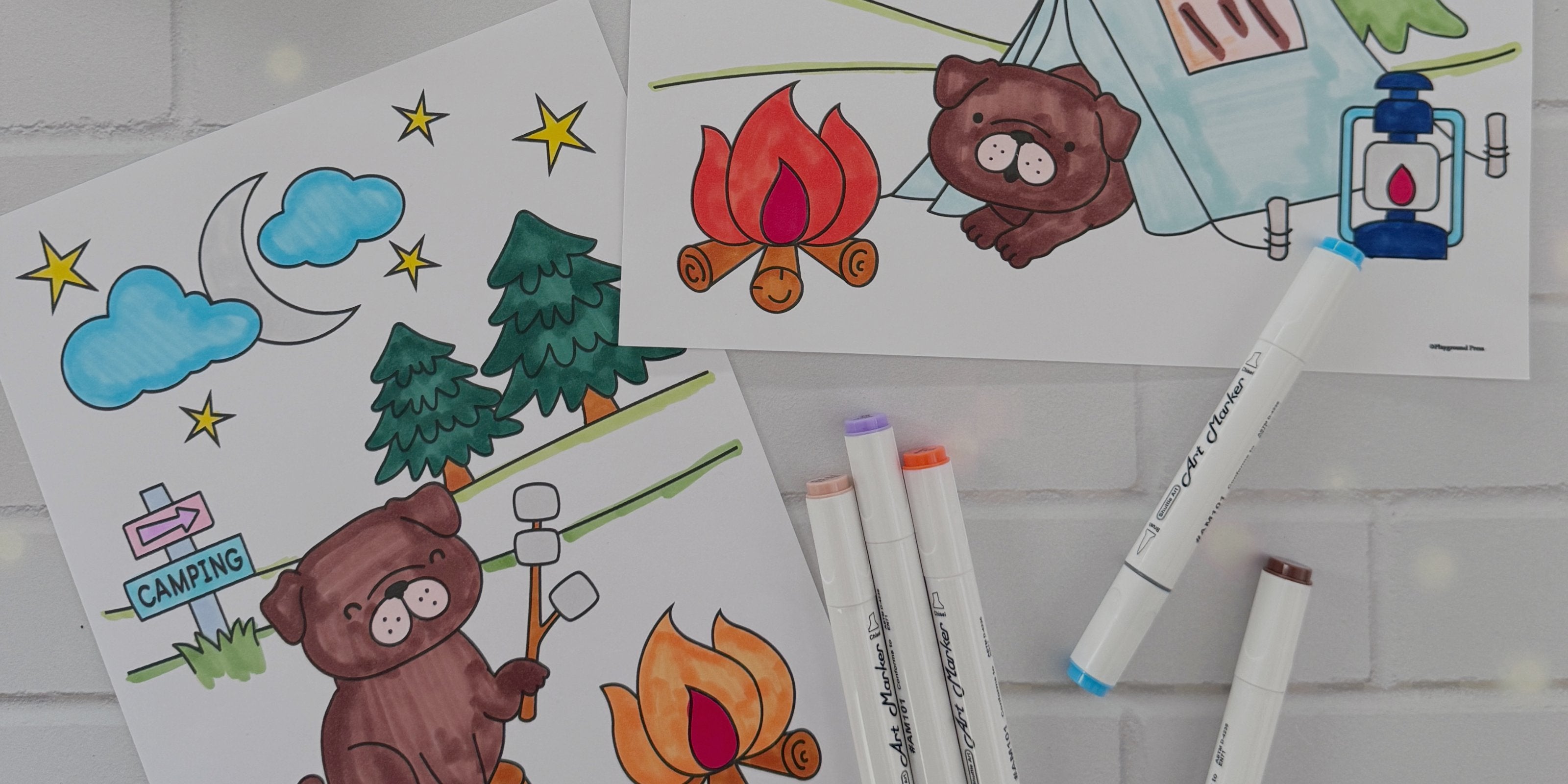 Free Printable Coloring Pages - Playground Press