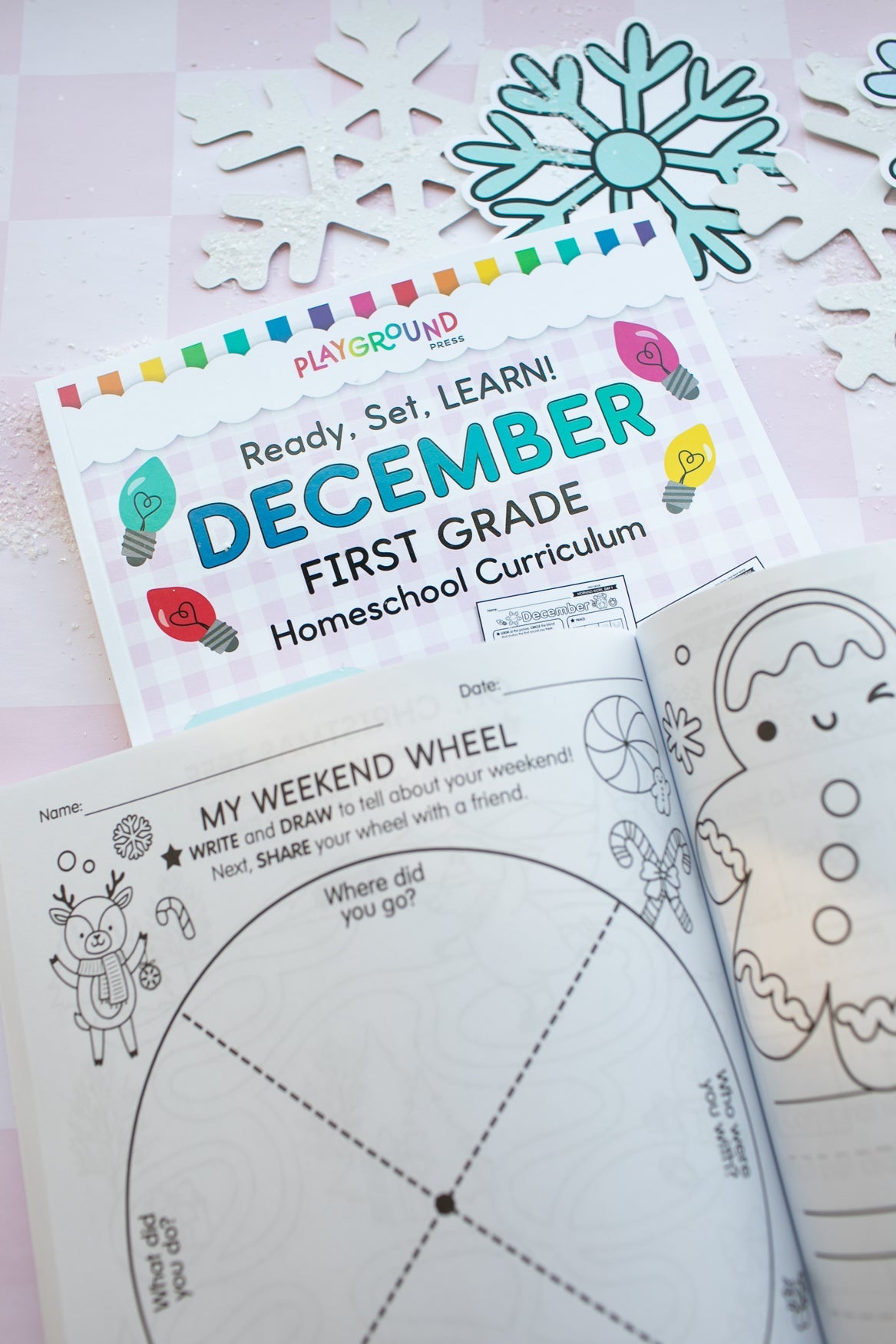 December Homeschool Curriculum and Crafts - Playground Press
