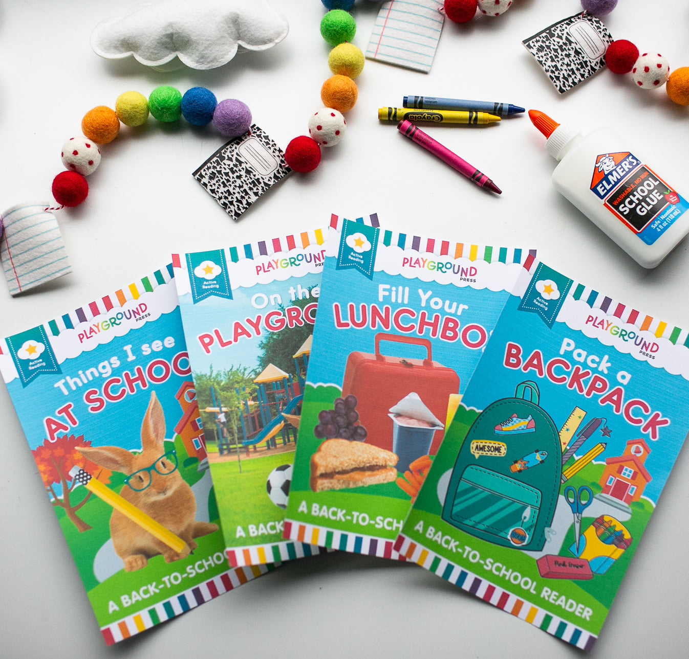 Digital Backpack - Free Kindergarten Readiness Bundle - Playground Press