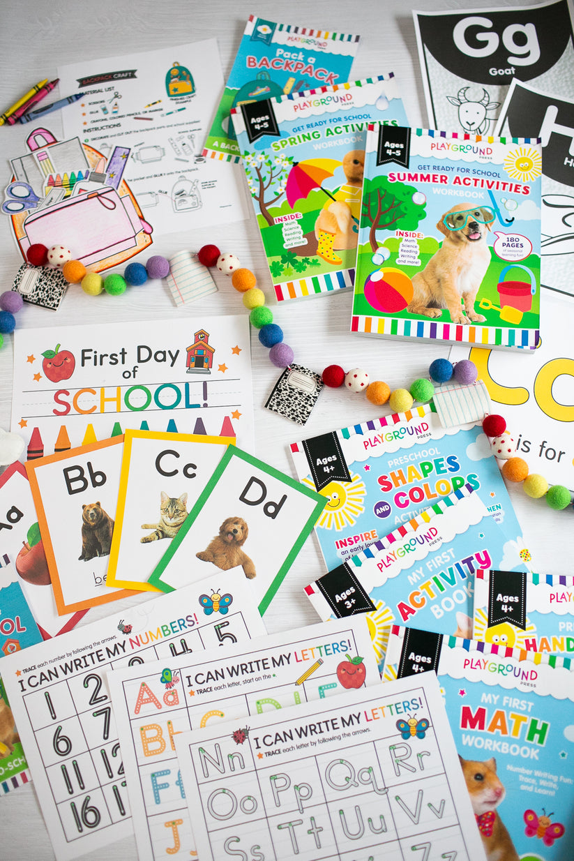 Digital Backpack - Kindergarten Readiness Bundle - Playground Press