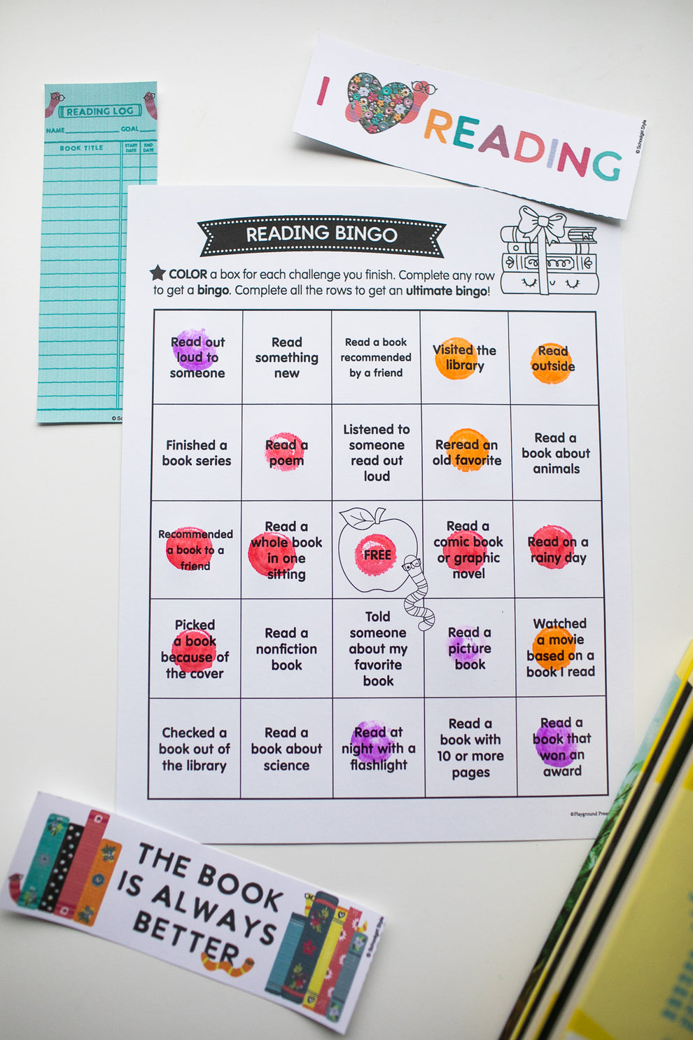 National Reading Month Activities - Playground Press