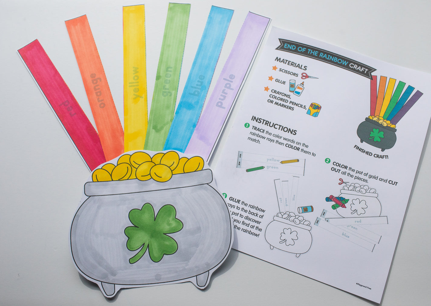 March Crafts Printable Bundle - Playground Press