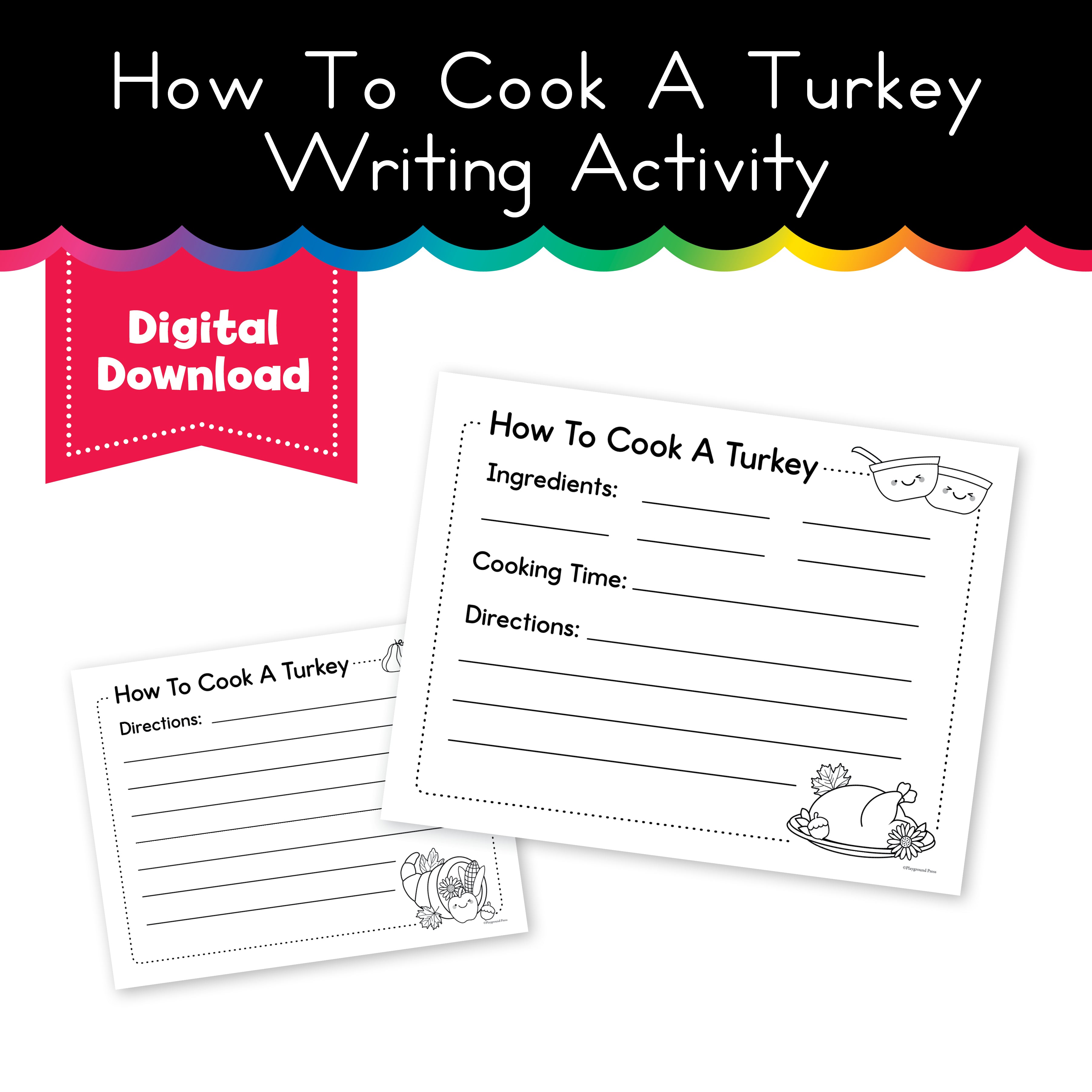 How to Cook a Turkey - Playground Press