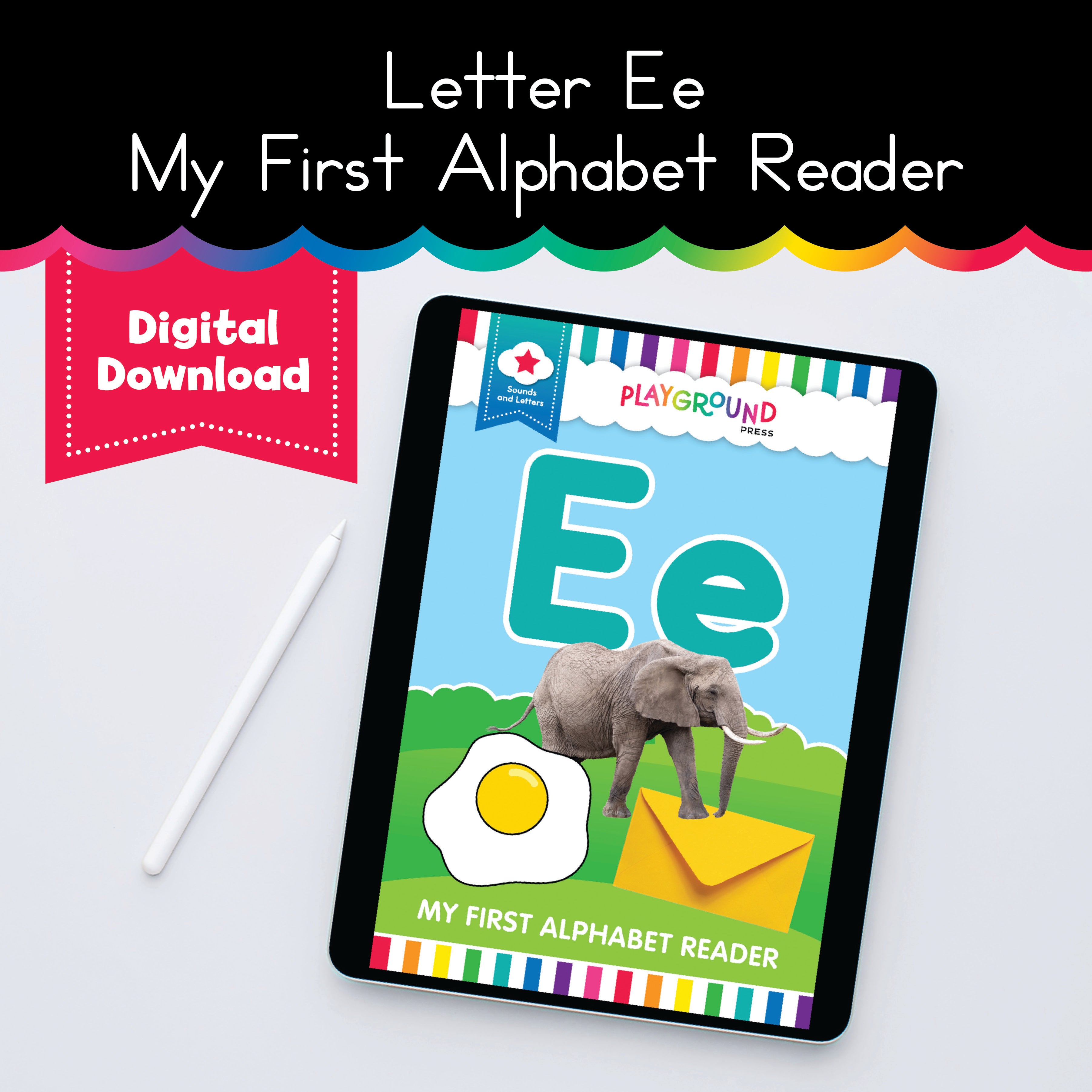 S.T.A.R. Reading: Letter Ee - My First Alphabet Reader - Playground Press