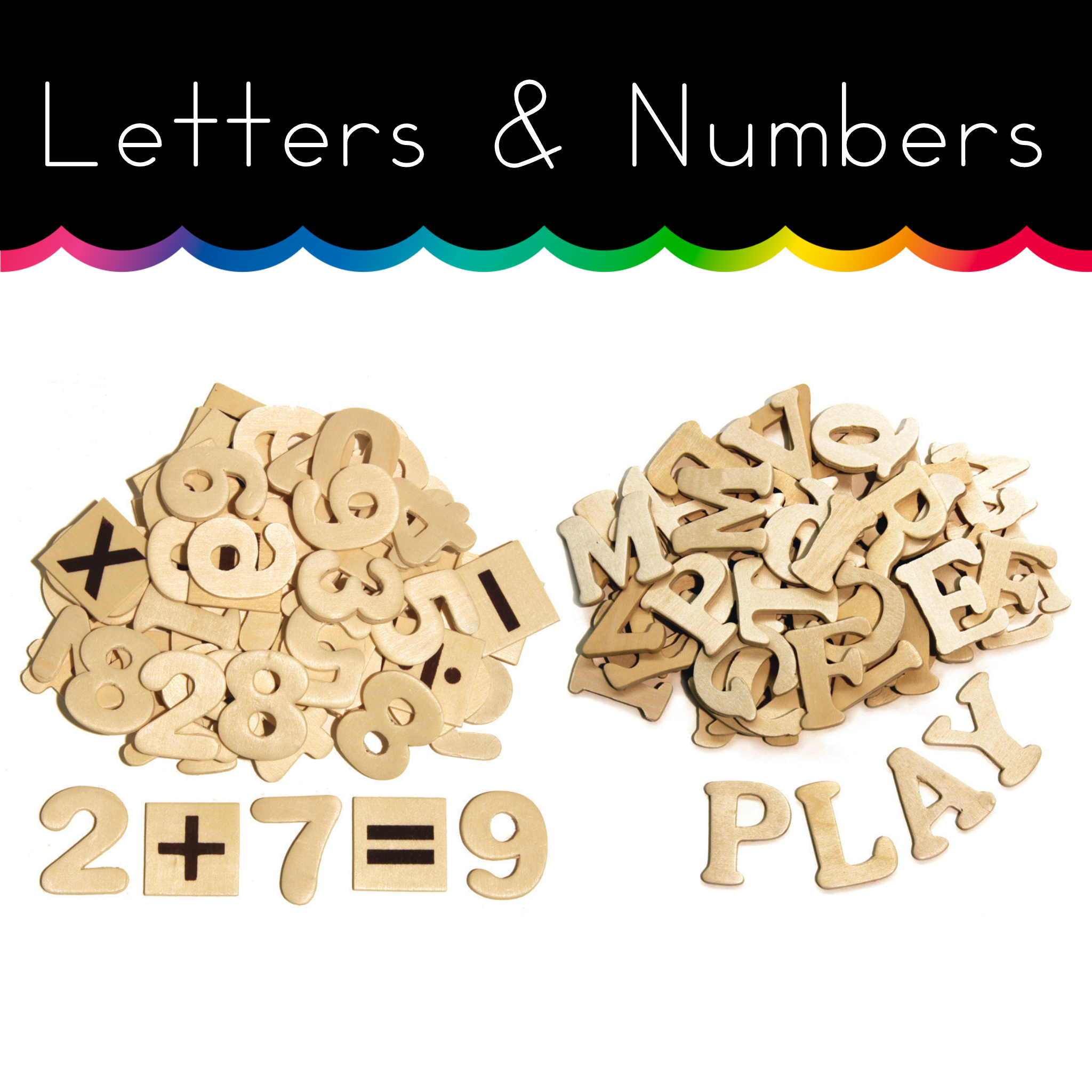 Letters and Numbers - Playground Press
