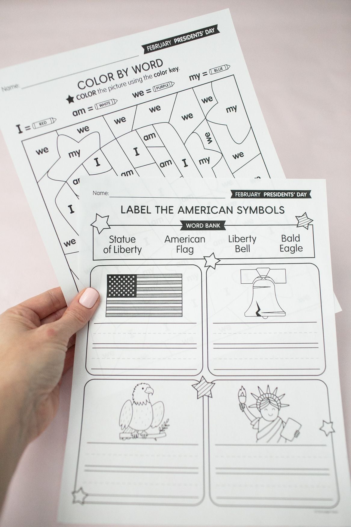 Printable February President's Day Activity Pack - Playground Press