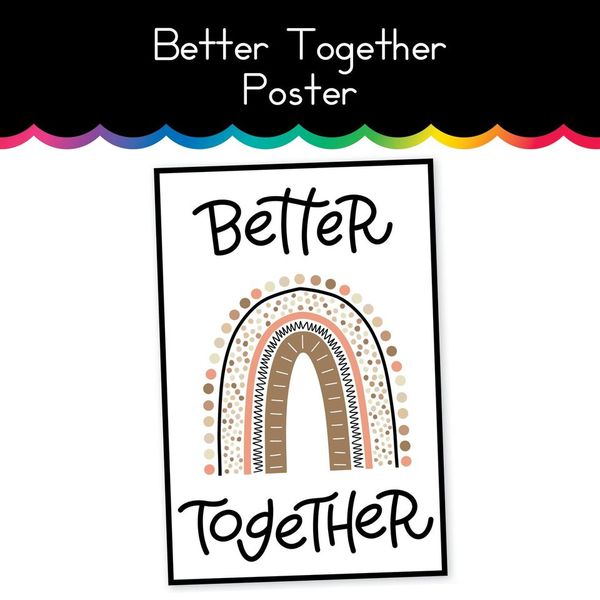 Better Together | Poster - Playground Press