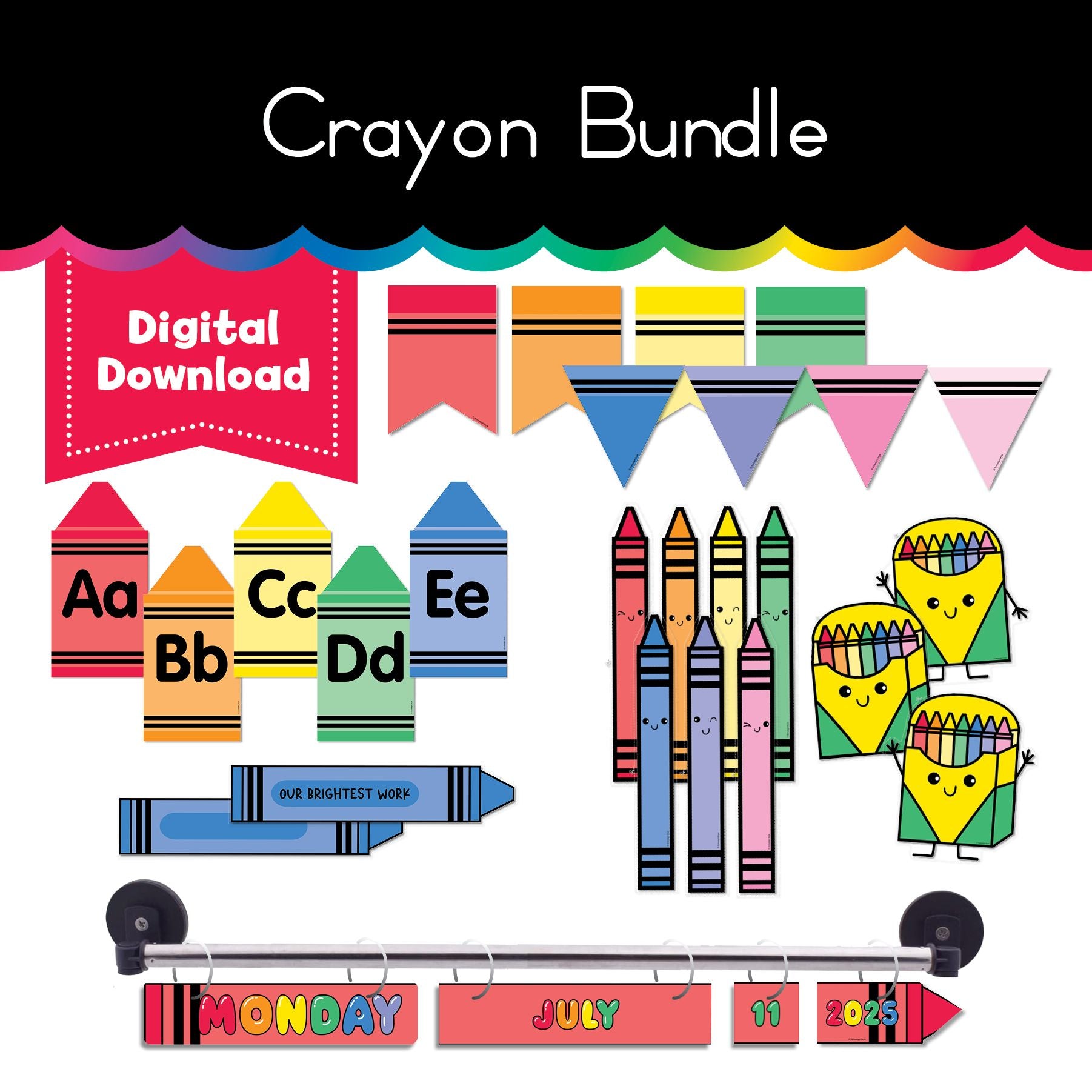 Crayon Bundle - Playground Press