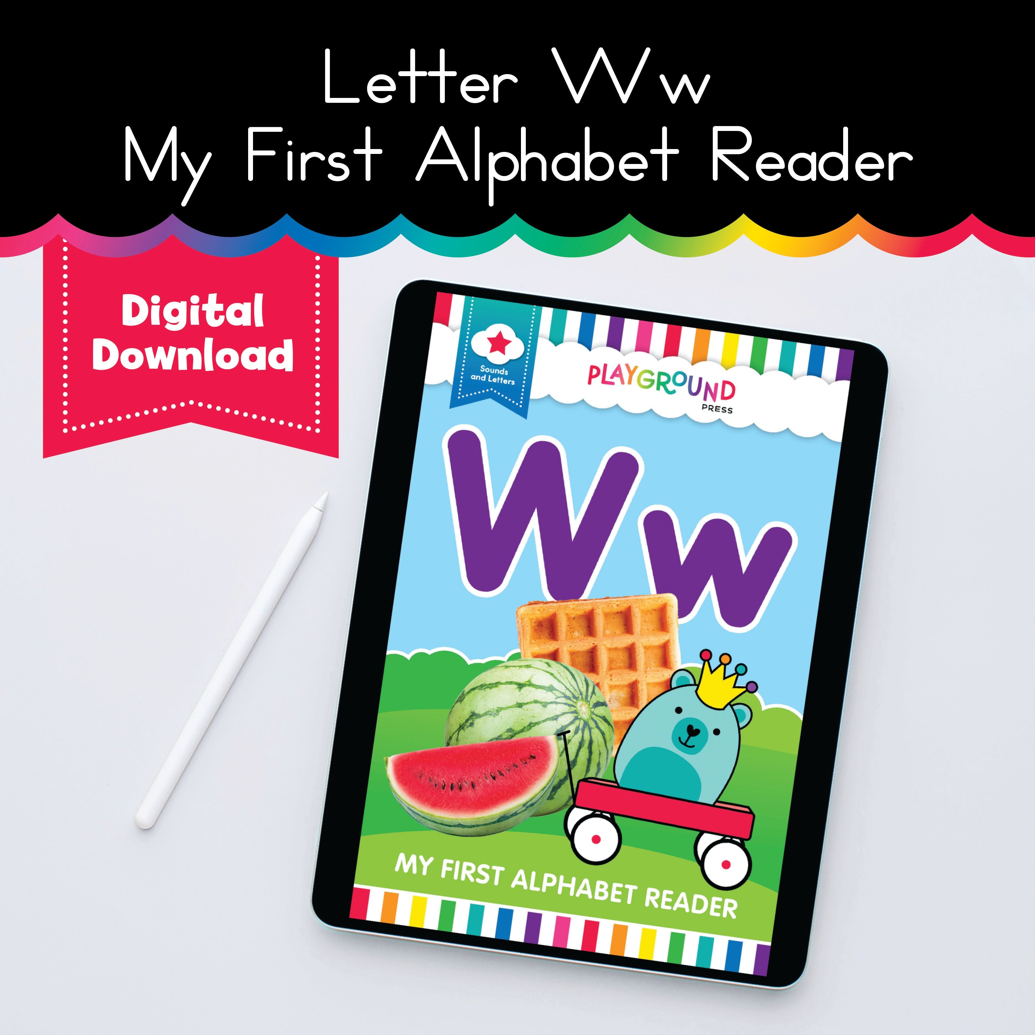 S.T.A.R. Reading: Letter Ww - My First Alphabet Reader - Playground Press